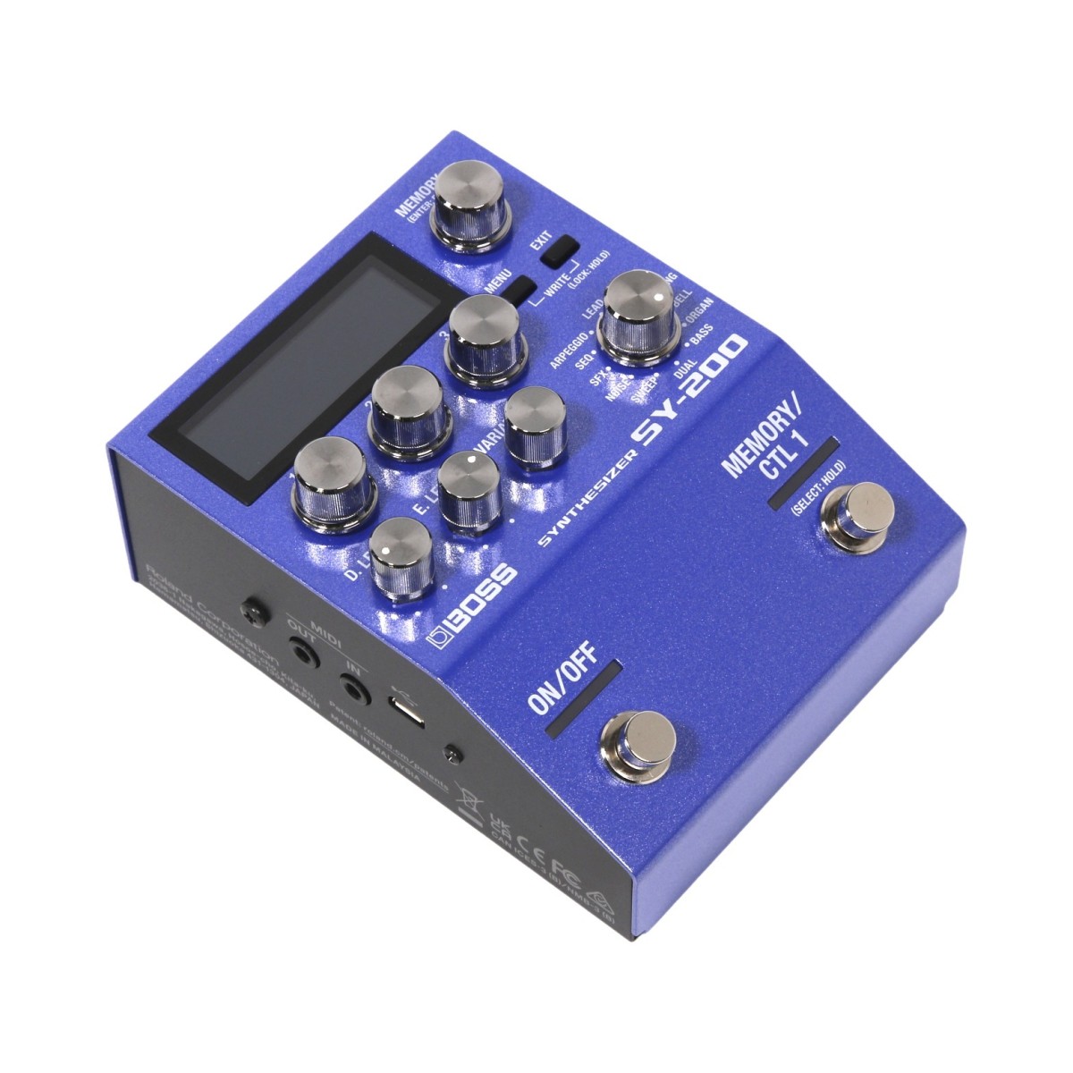 Boss SY-200 Synthesizer-pedal til Guitar/Basguitar - Brugt | Gear4music