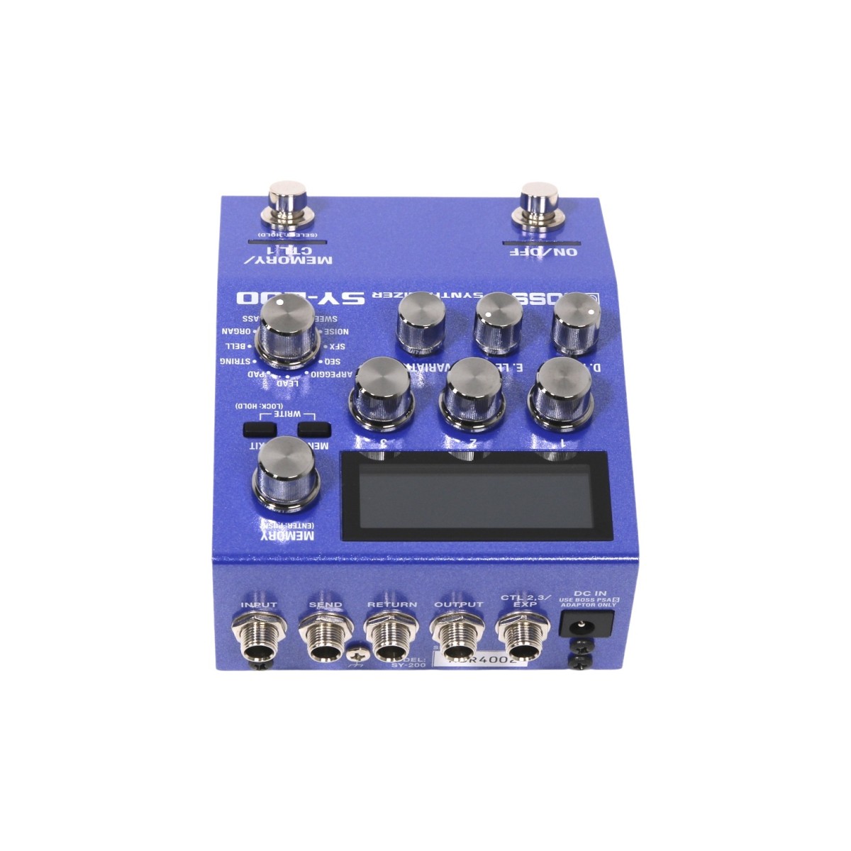 Boss SY-200 Synthesizer-pedal til Guitar/Basguitar - Brugt | Gear4music