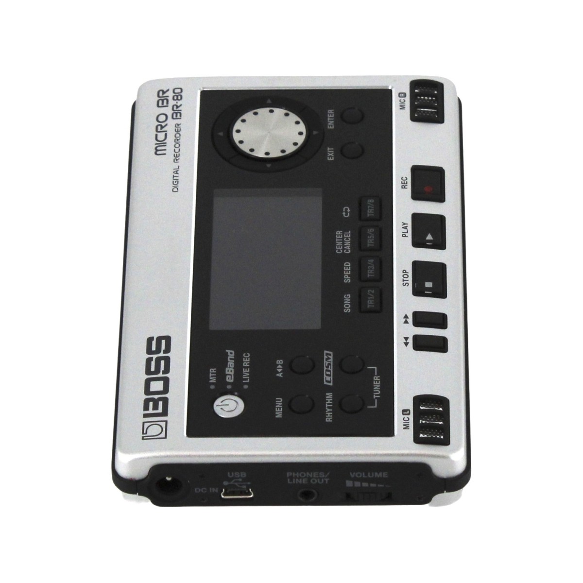 BOSS Micro BR BR-80 Digital Inspelningsenhet | Gear4music