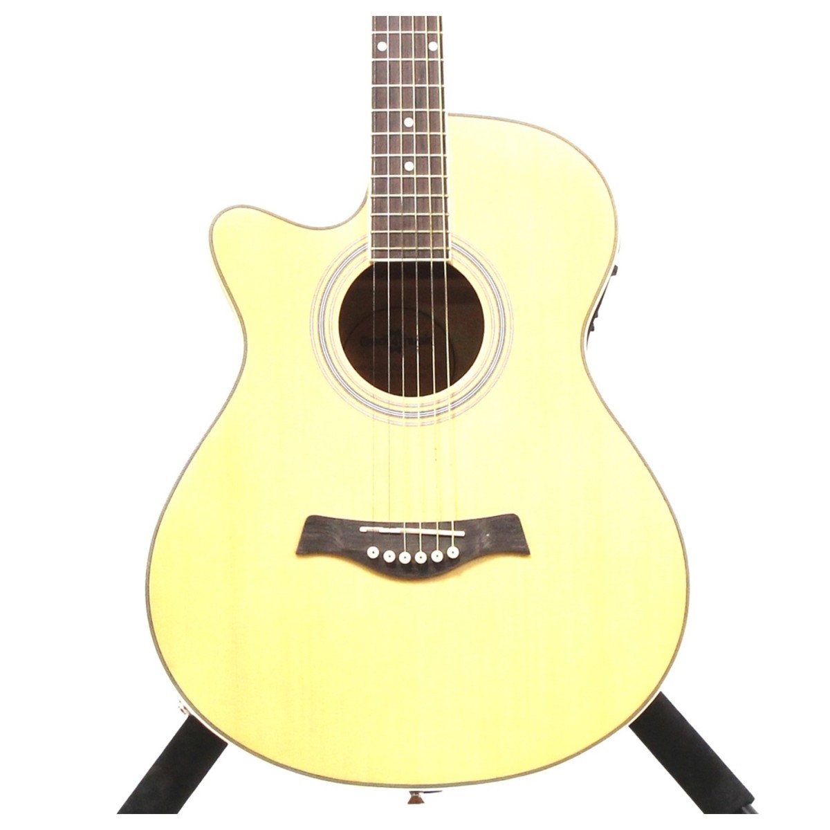 Guitarra Electroacústica Zurda con Cutaway Gear4music | Gear4music