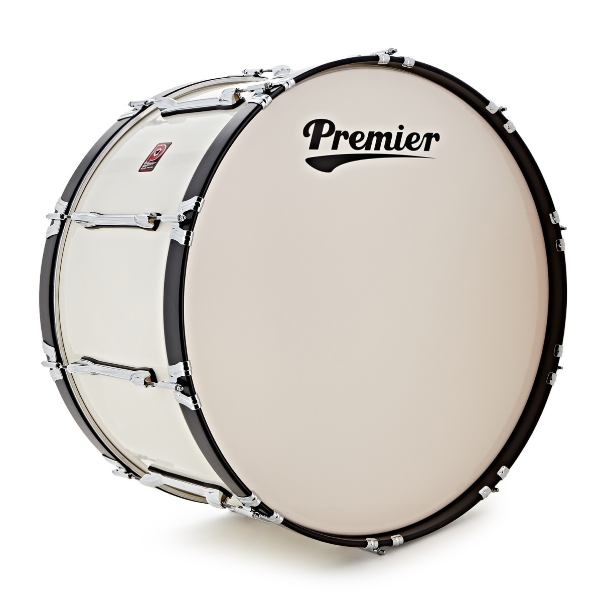 Premier Marching Traditional 28" x 14", Ivory White at Gear4music