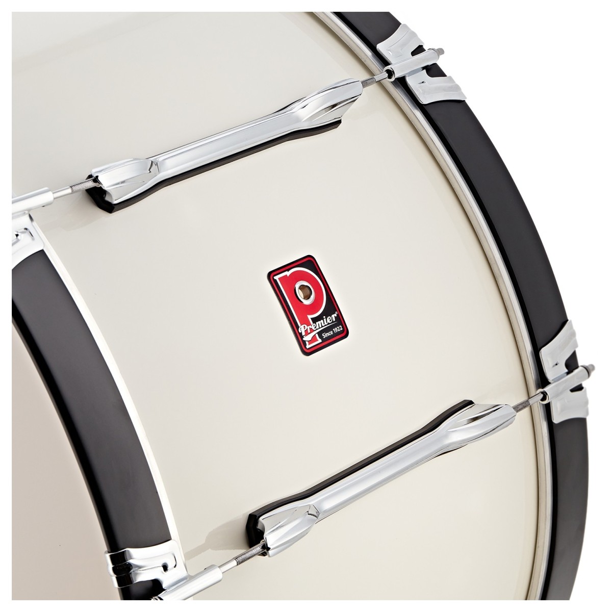 Premier Marching Traditional 28" x 14", Ivory White | Gear4music