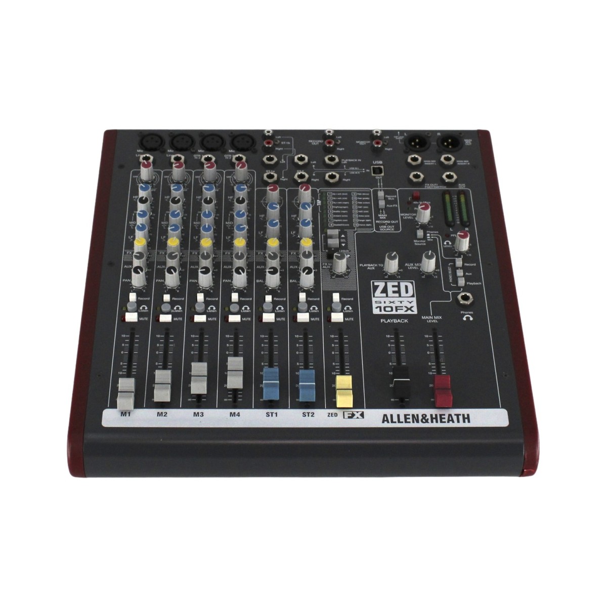 Allen & Heath ZED60-10FX Analog Mixer With USB - Secondhand at Gear4music