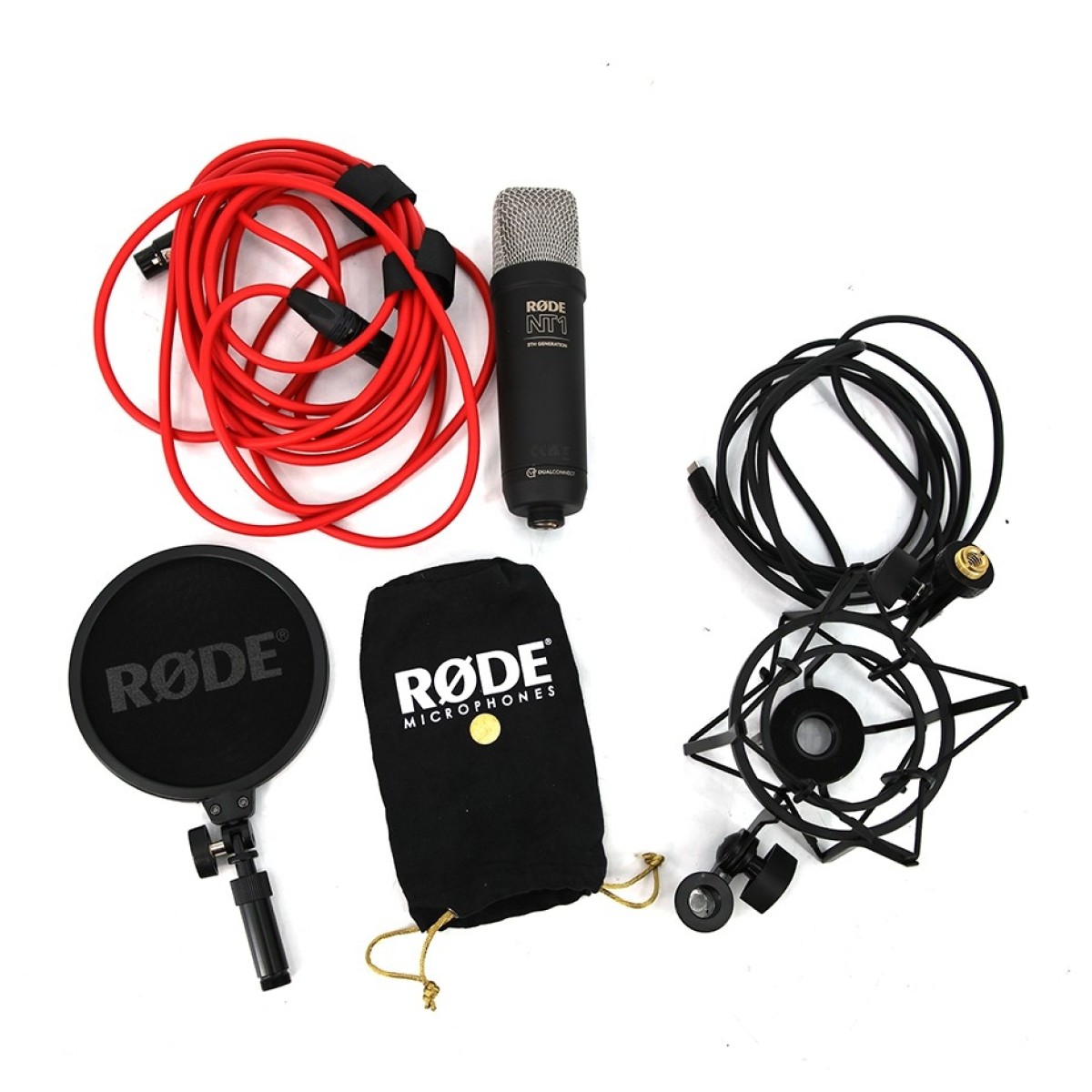 Rode NT1 5th Gen Micrófono de Estudio XLR y USB-C, Plateado - De ...
