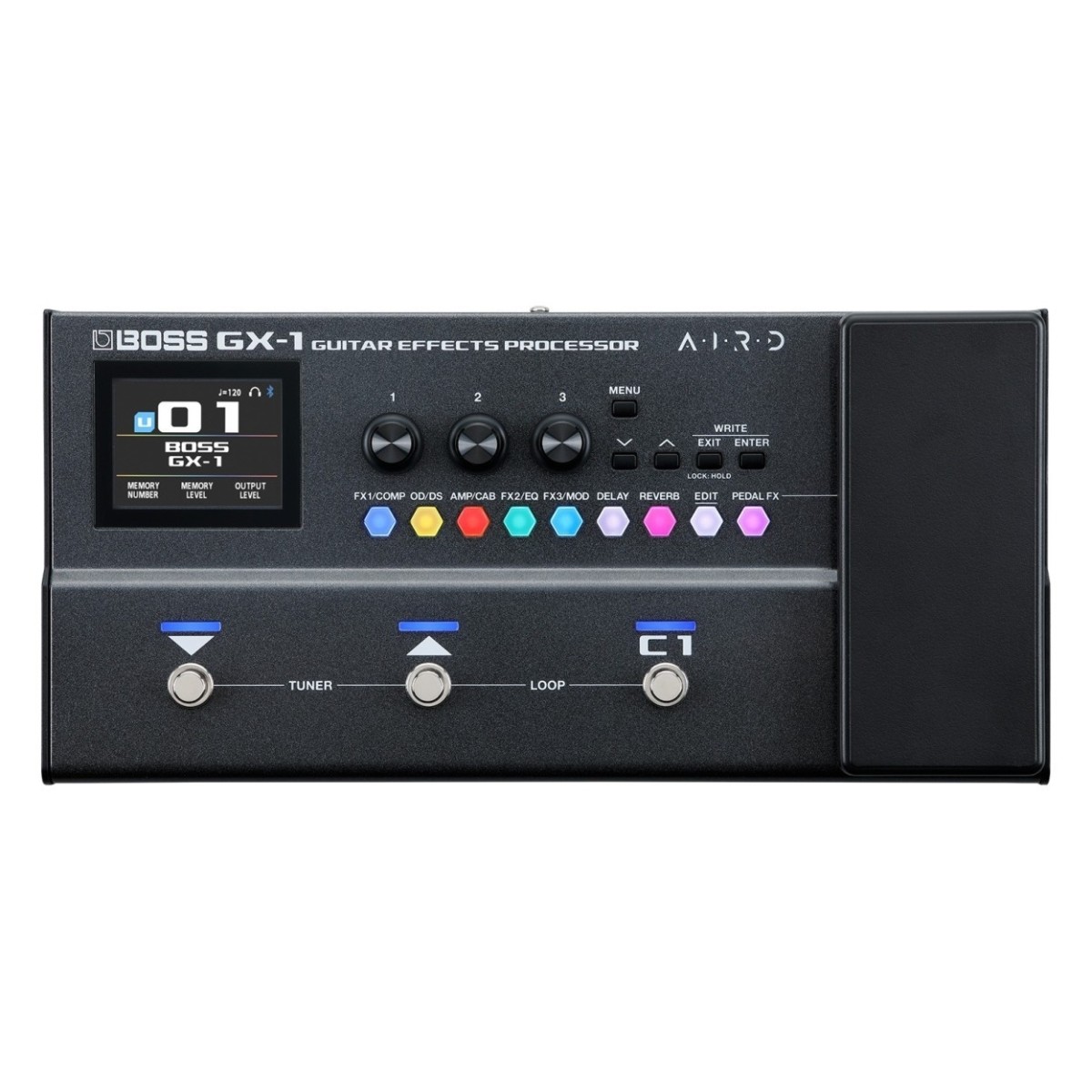 Boss GX-1 Compact Multi Effects Processor with Power Supply at Gear4music