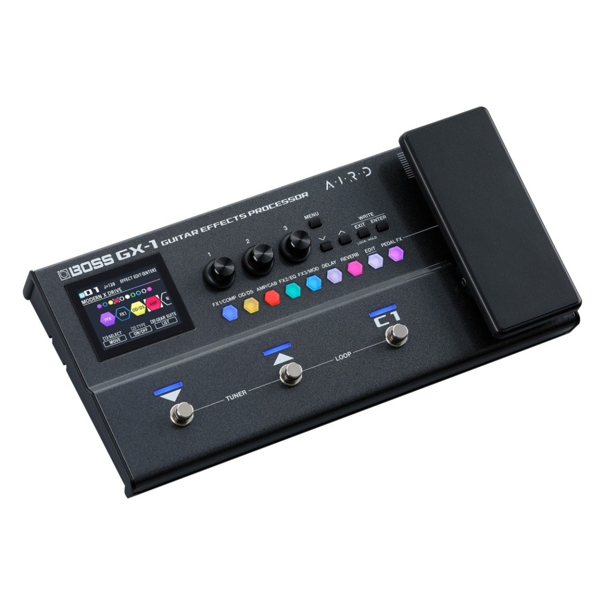 Boss GX-1 Compact Multi Effects Processor with Power Supply at Gear4music