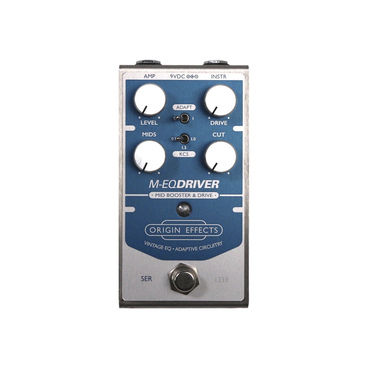 Origin Effects M-EQ Driver Mid Booster & Drive Pedal - Secondhand | Gear4music