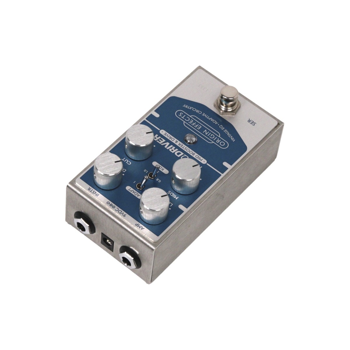 Origin Effects M-EQ Driver Mid Booster & Drive Pedal - Secondhand | Gear4music