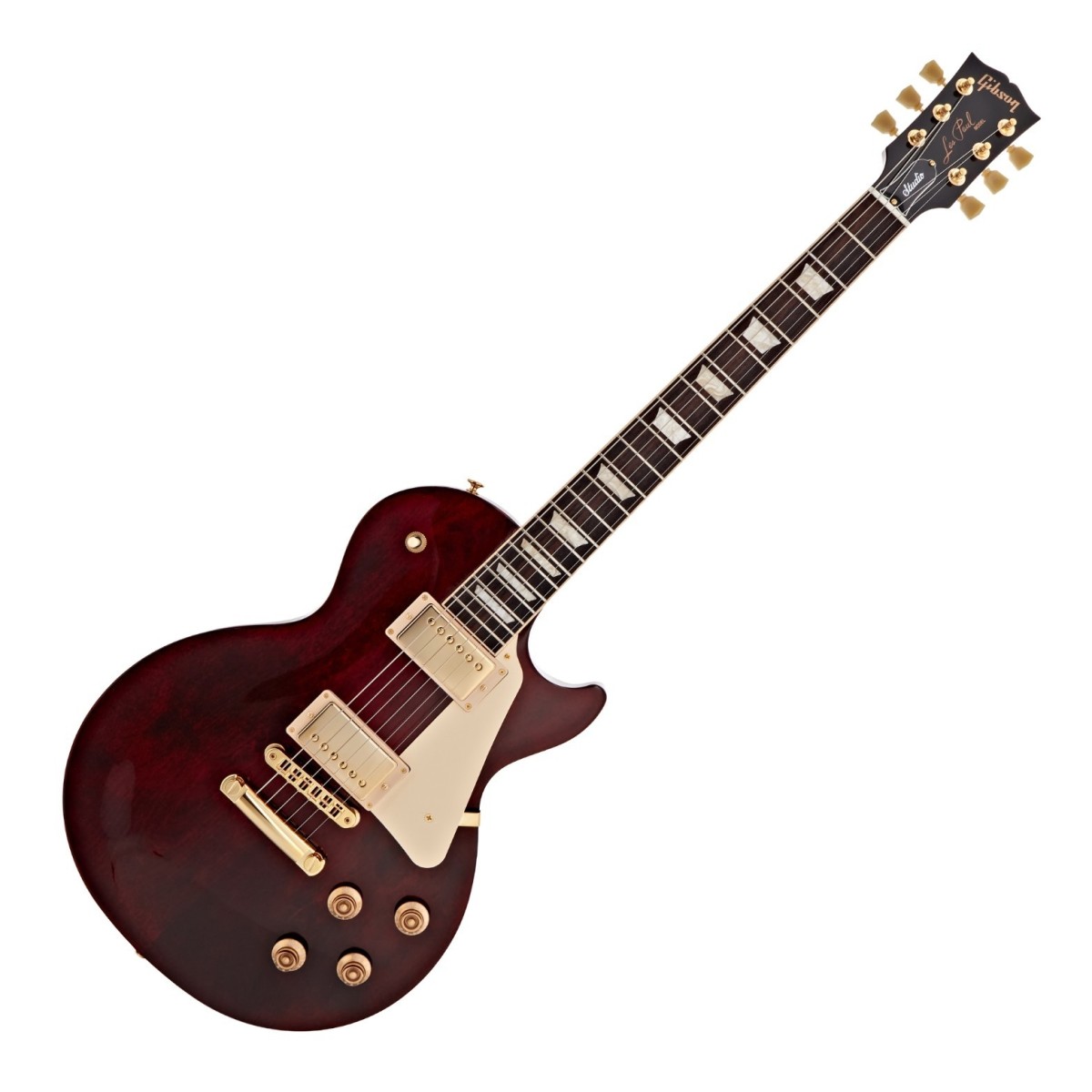 Gibson Les Paul Studio Gold Hardware, Wine Red #204850235 | Gear4music
