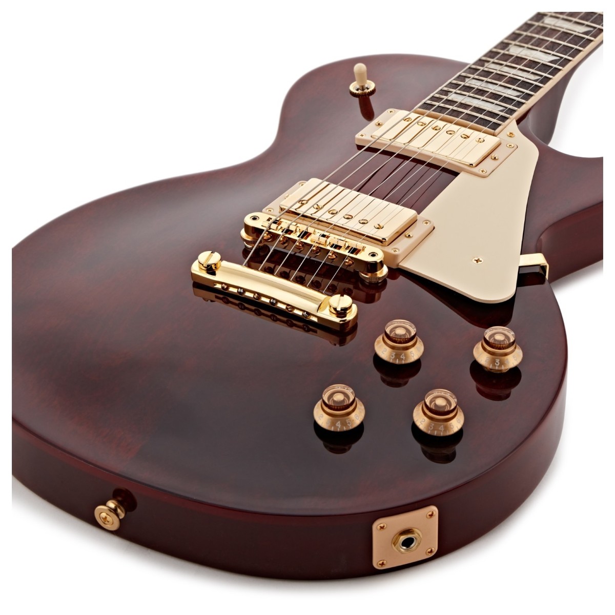 Gibson Les Paul Studio Gold Hardware, Wine Red #204850235 | Gear4music
