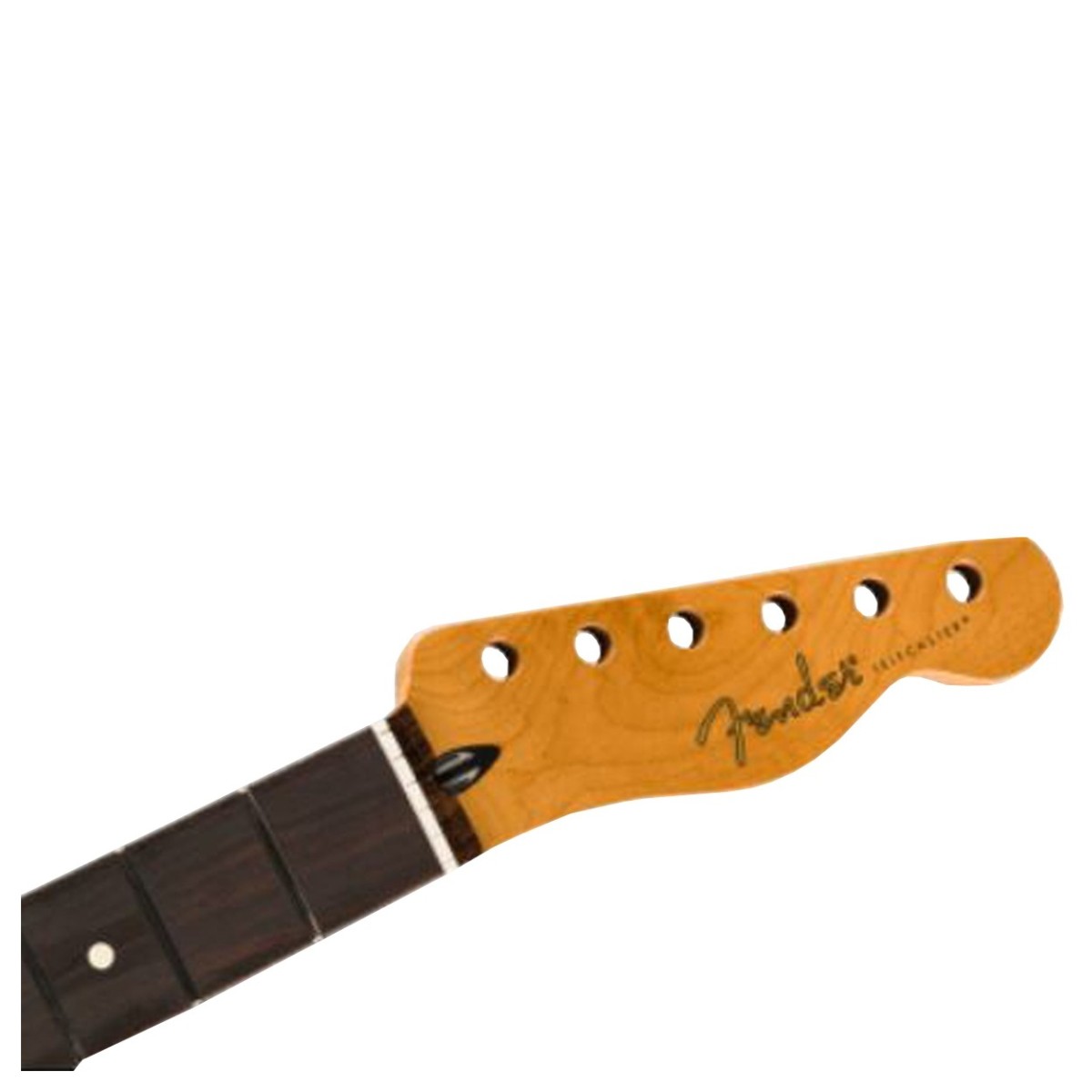 Fender Satin Roasted Maple Fat Telecaster Neck, 22 Medium Jumbo Frets ...