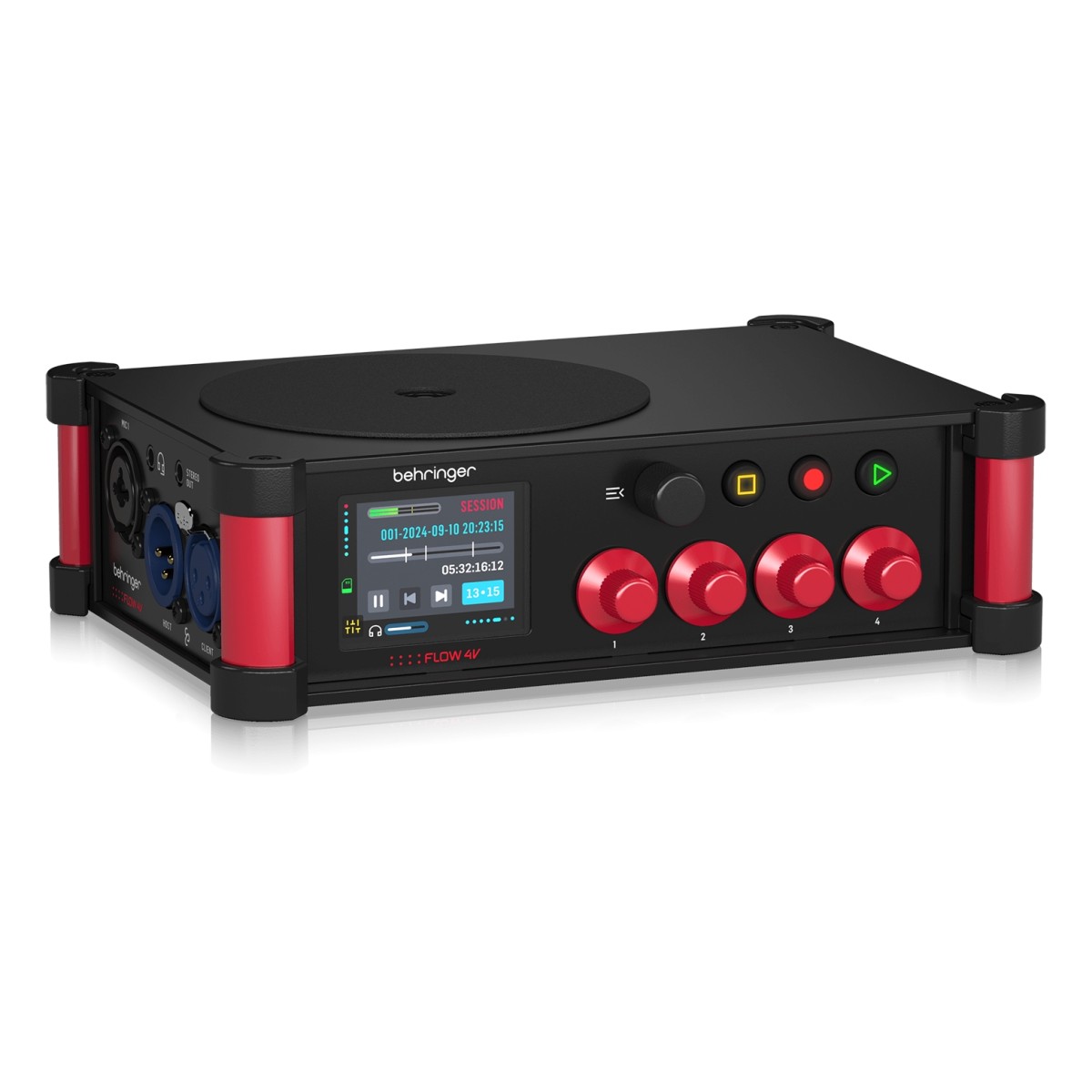 Behringer FLOW 4V Digital Mixer for Video Production at Gear4music