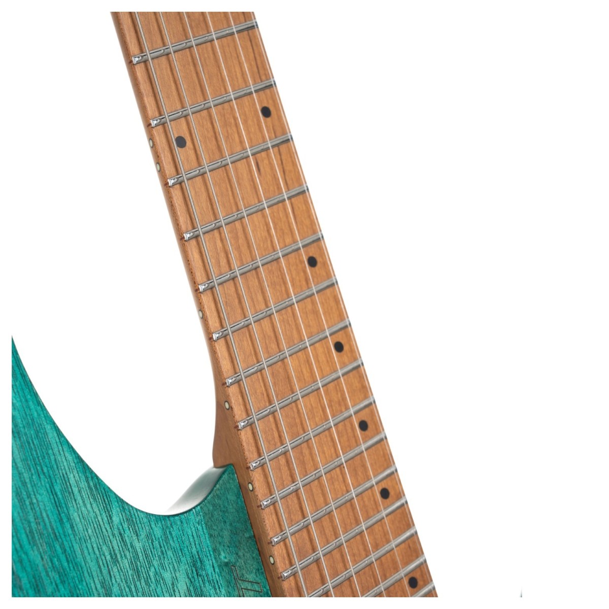 Cort Space G6MS Headless Multiscale Guitar, Semi Gloss Turquoise at ...