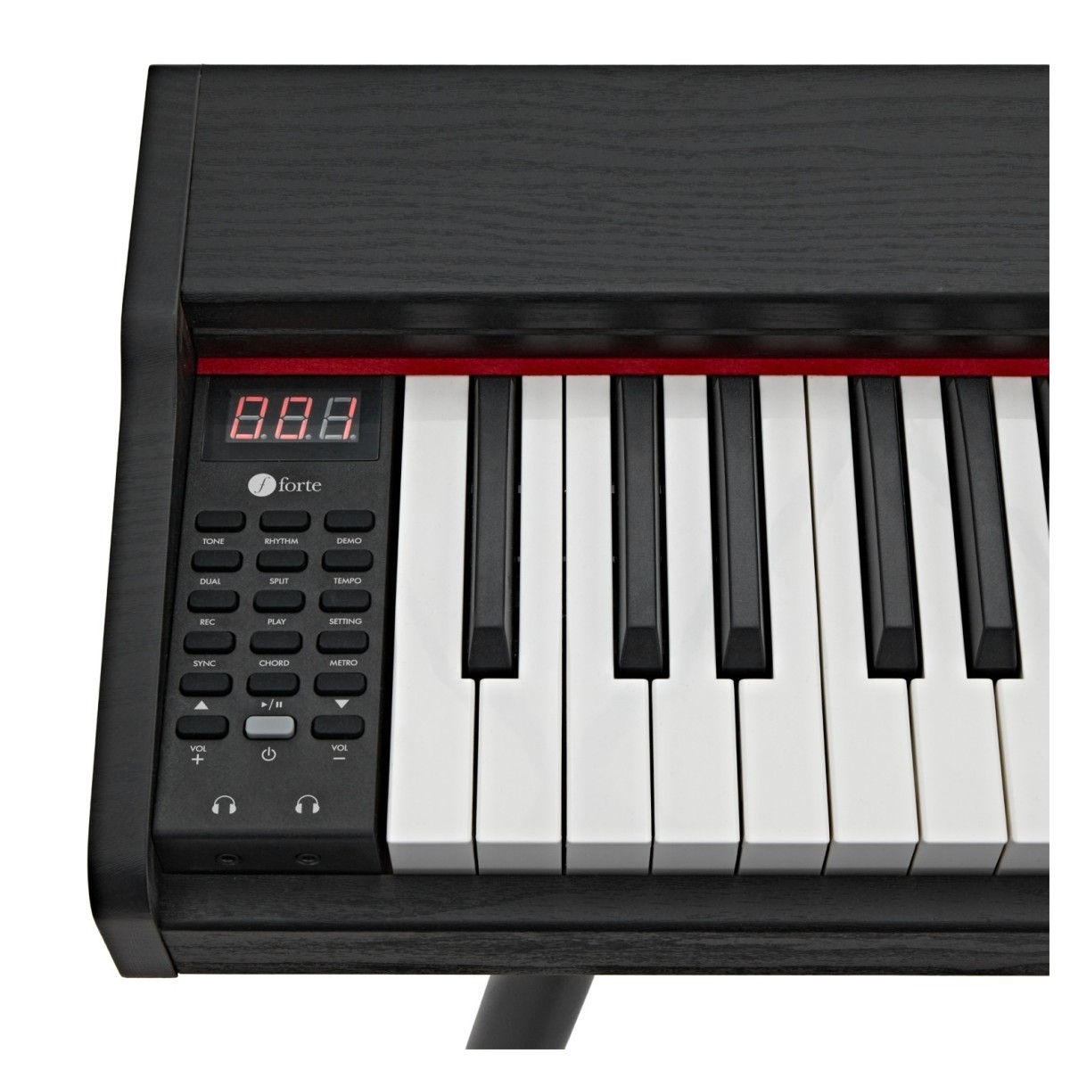 Forte DP150 Compact Digital Piano, Black at Gear4music