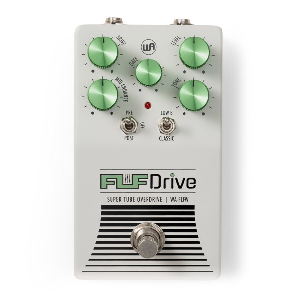 Warm Audio Fluff Drive Super Tube Overdrive Pedal, White at Gear4music