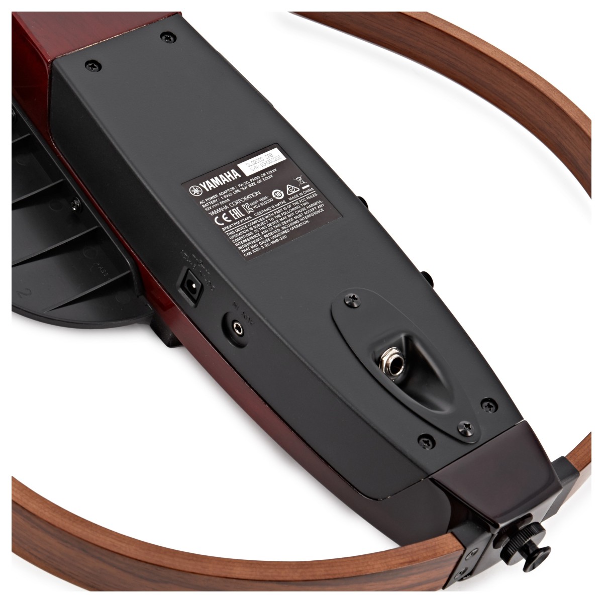 Yamaha SLG200S Silent Guitar, Crimson Red Burst | Gear4music