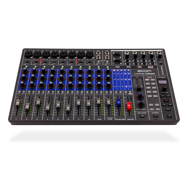 Zoom LiveTrak L12next 12 Channel Digital Mixer/ Recorder at Gear4music