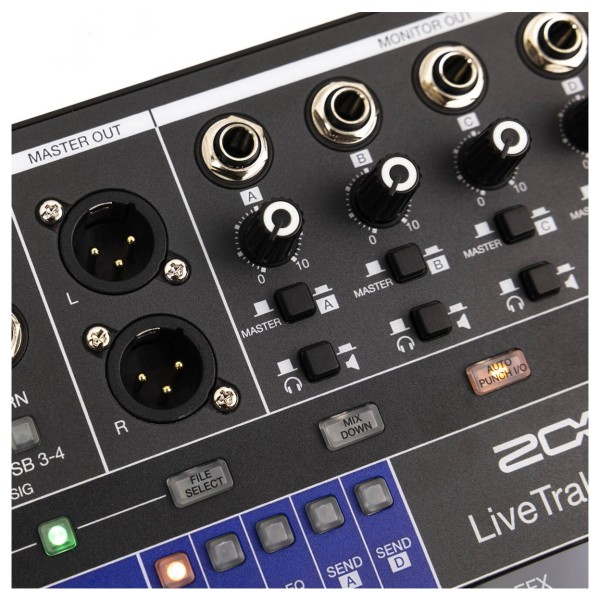 Zoom LiveTrak L12next 12 Channel Digital Mixer/ Recorder at Gear4music