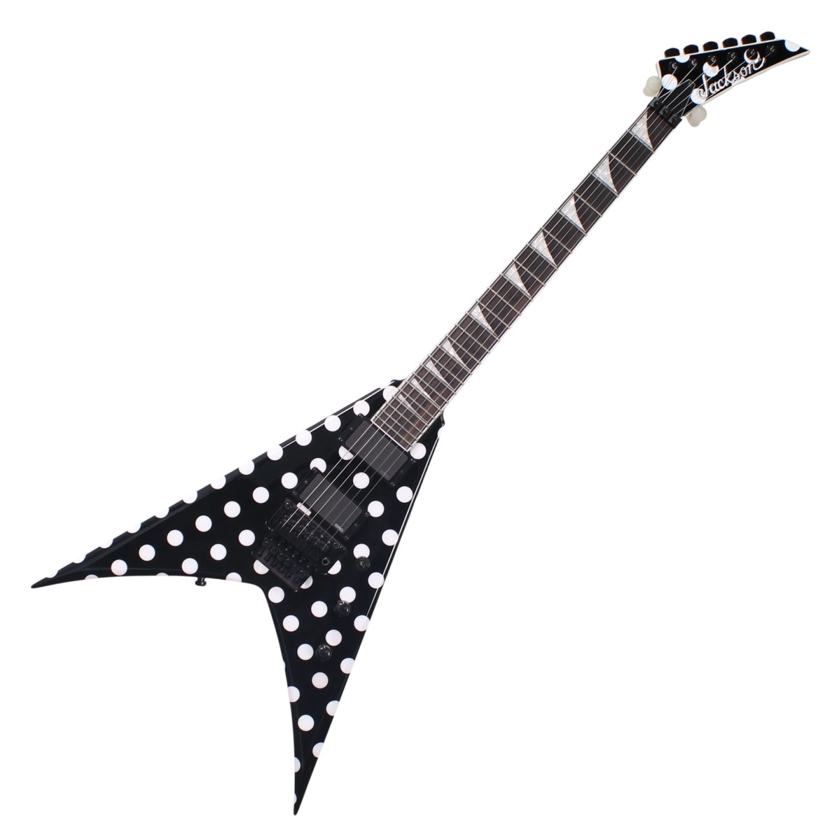 Jackson Pro Plus Signature Phil Demmel King V KV EB, Polka Dot - Ex ...