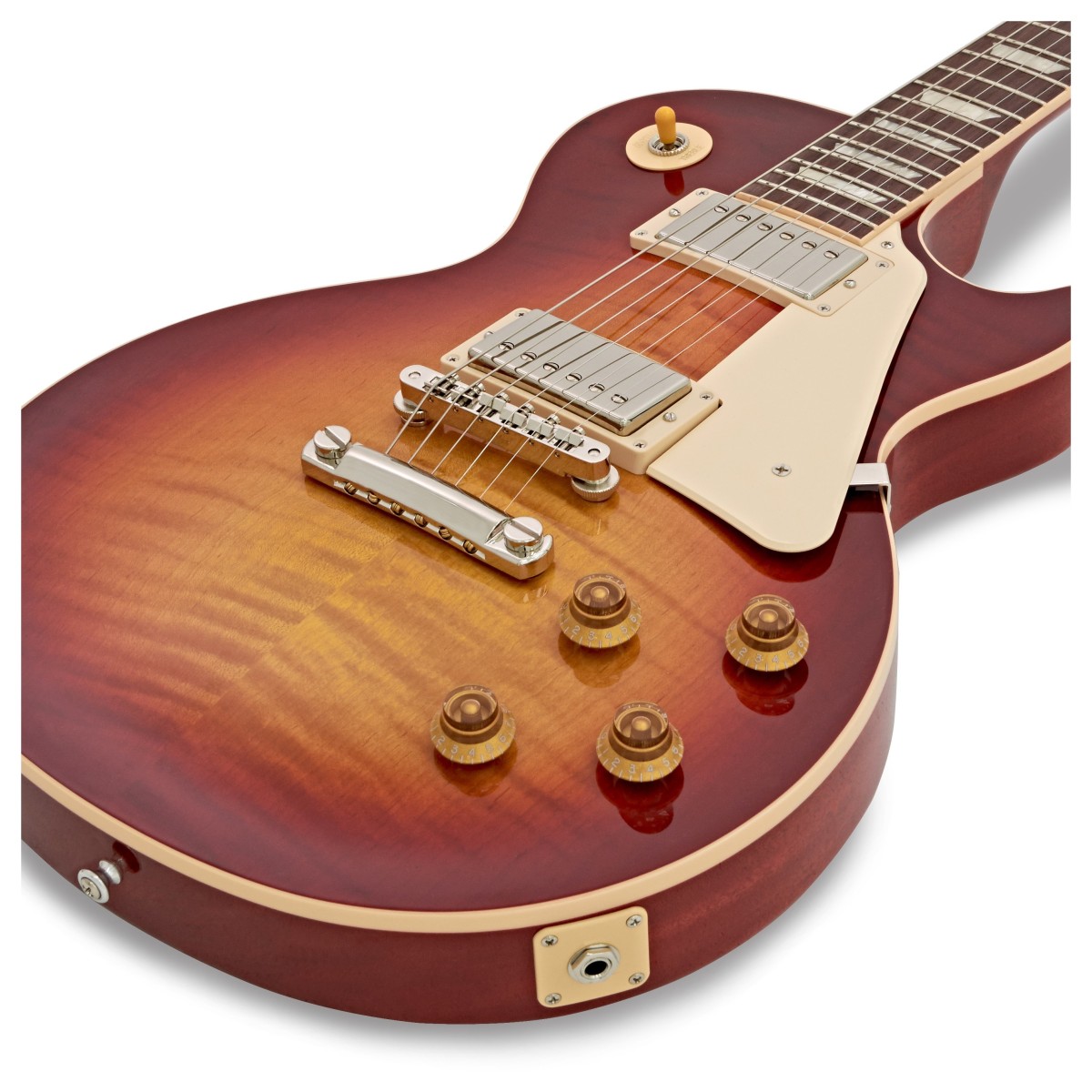 Gibson Les Paul Standard 50s Figured Top, Heritage Cherry Sunburst - Ex ...