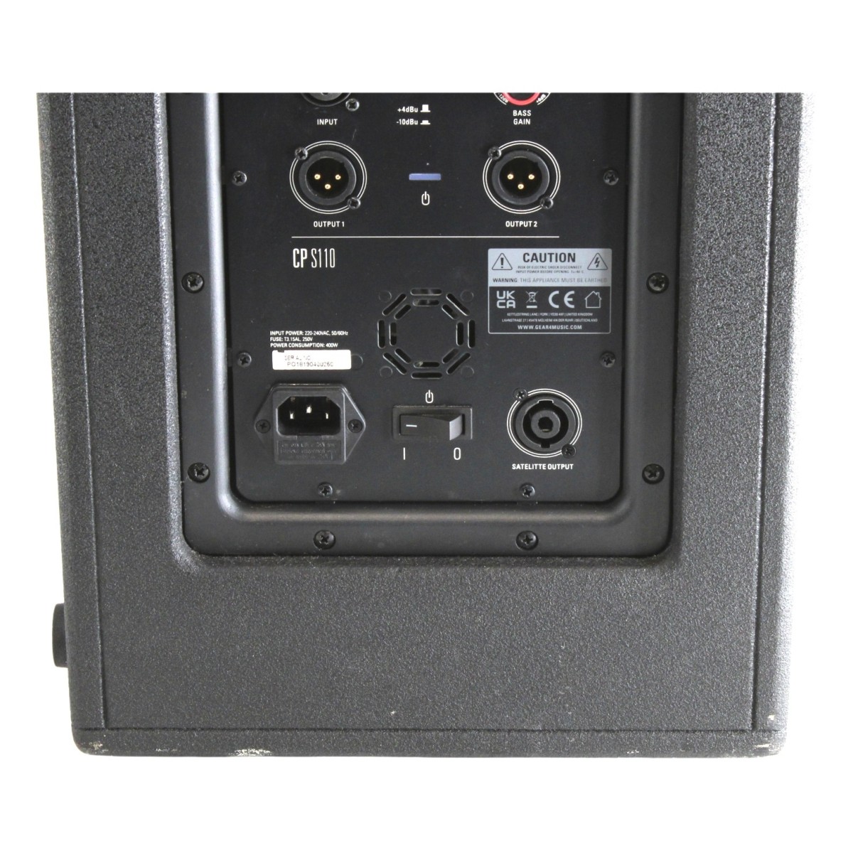 G4M Subwoofer 1x10" per sistema PA modulare a colonna - Di seconda mano ...