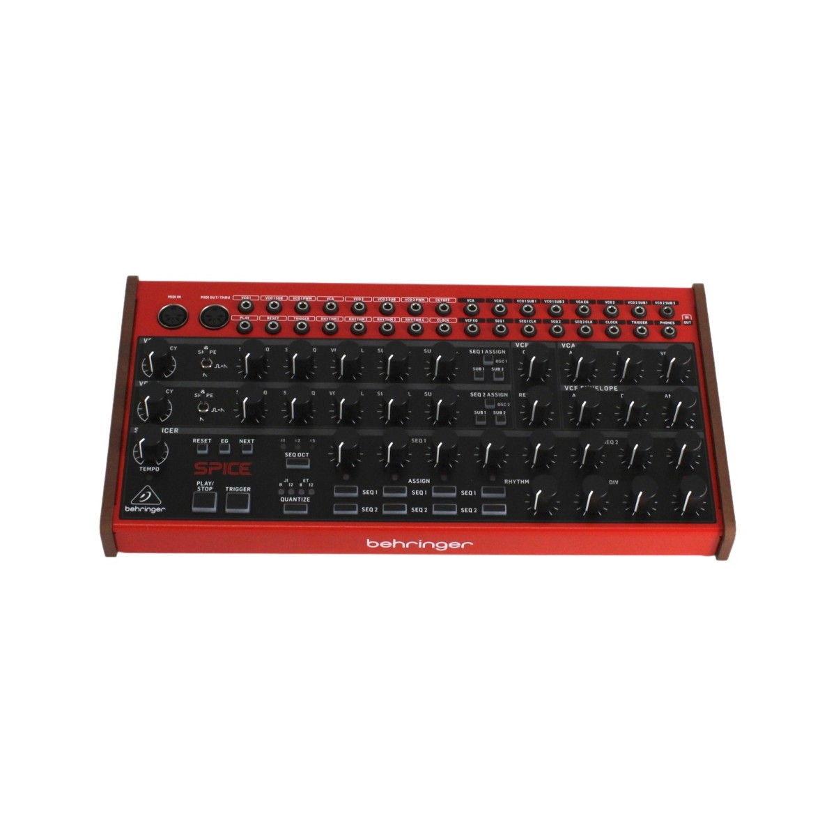 Behringer SPICE Analog Semi-Modular Polyrhythmic Synthesizer ...