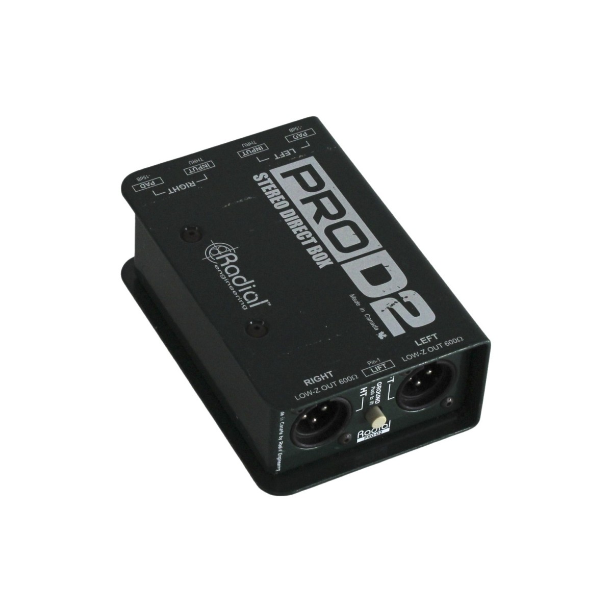 Radial ProD2 Stereo Passive DI Box - Secondhand at Gear4music