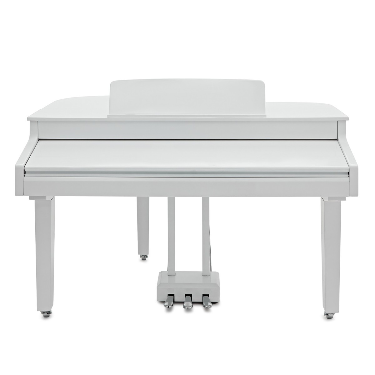 G4M Sonori Digital Grand Piano Polished White, Custom Bundle at Gear4music