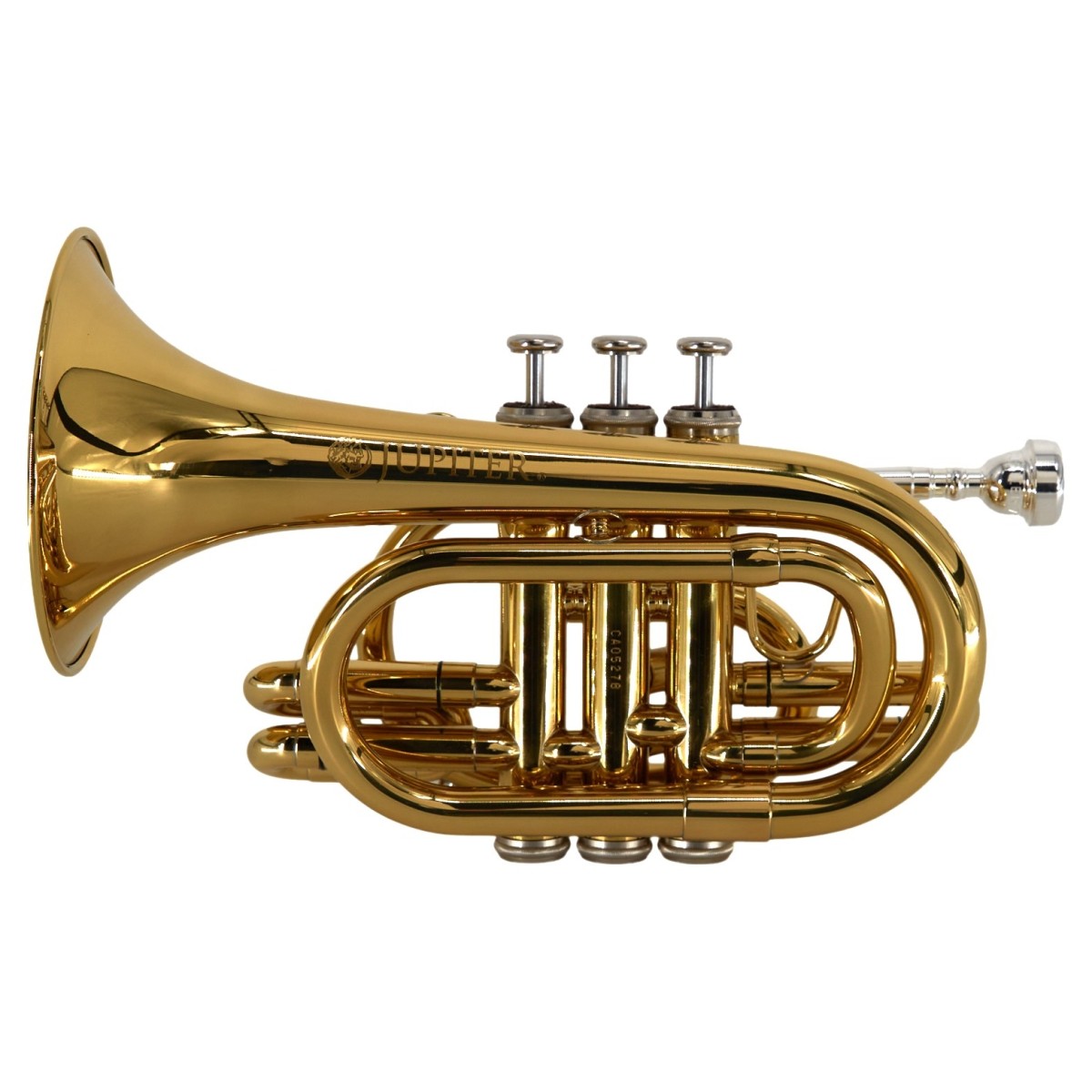 Jupiter JTR710 Pocket Trumpet, Clear Lacquer - Secondhand | Gear4music