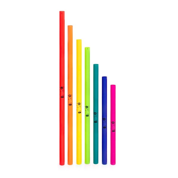 Boomwhackers Tuned Percussion Tubes 7 Note Bass Diatonic Set at Gear4music