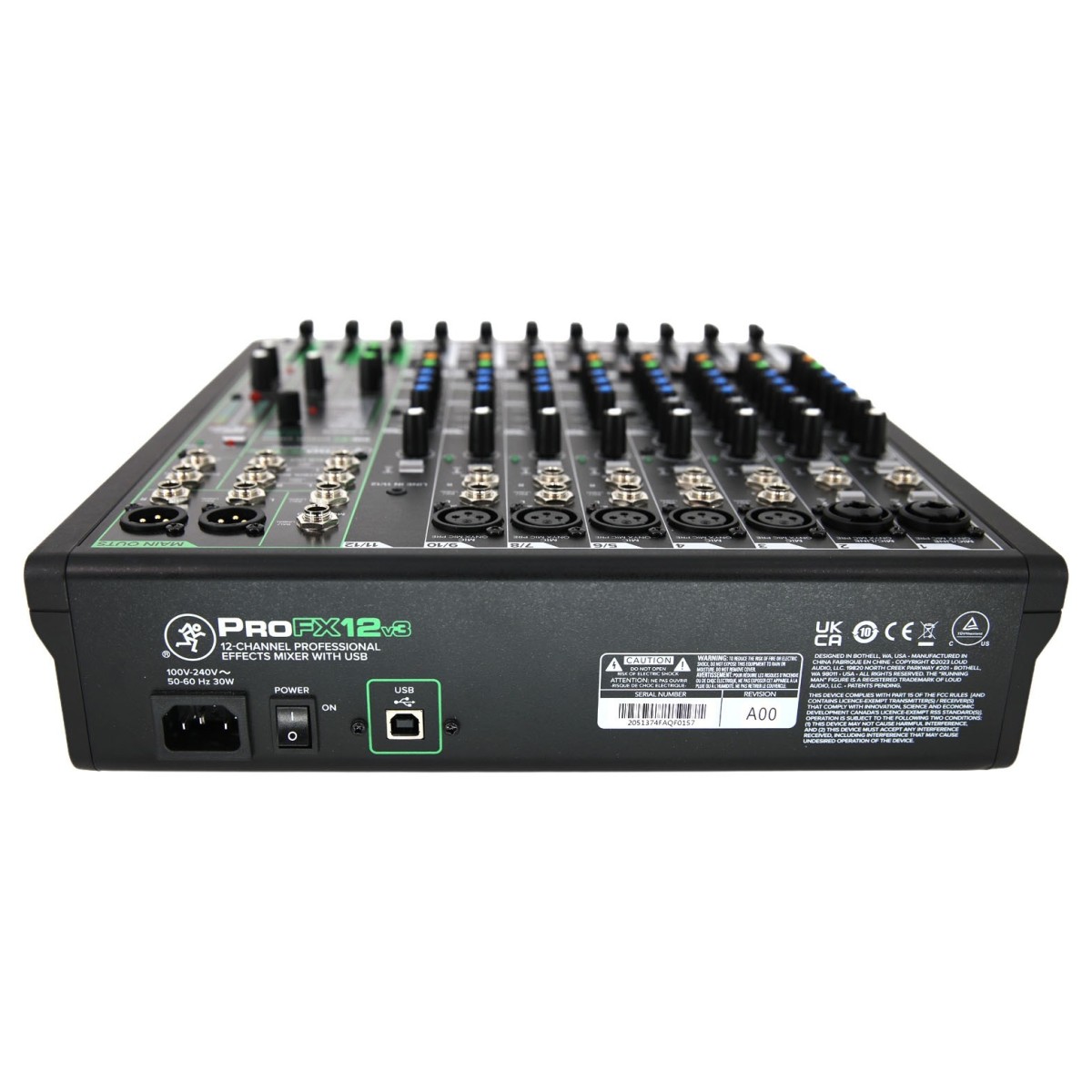 Mackie ProFX12v3 12-Channel Analog Mixer with USB - Secondhand at ...