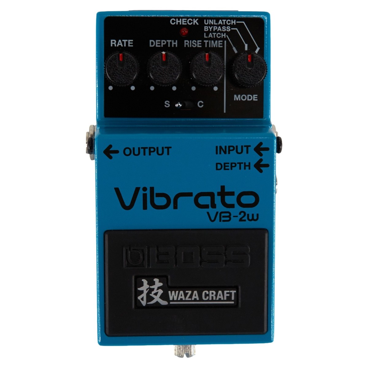Boss VB-2W Waza Craft Vibrato Pedal - Secondhand na Gear4Music.com