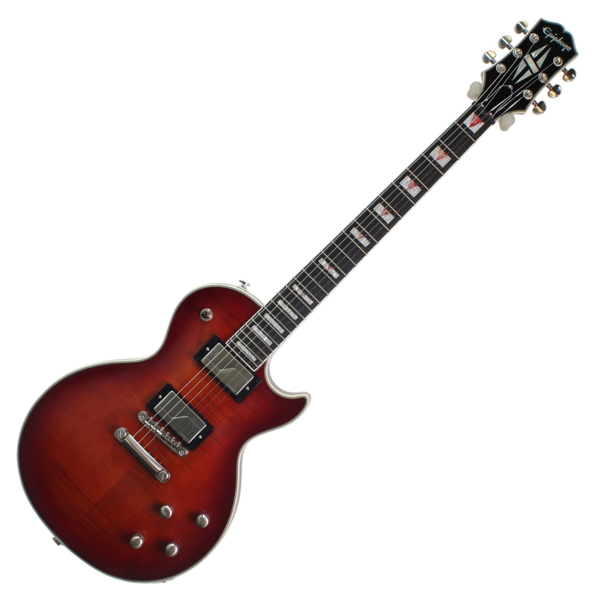 Epiphone Les Paul Prophecy Inspired by Gibson, Aged Bengal Tiger Burst ...