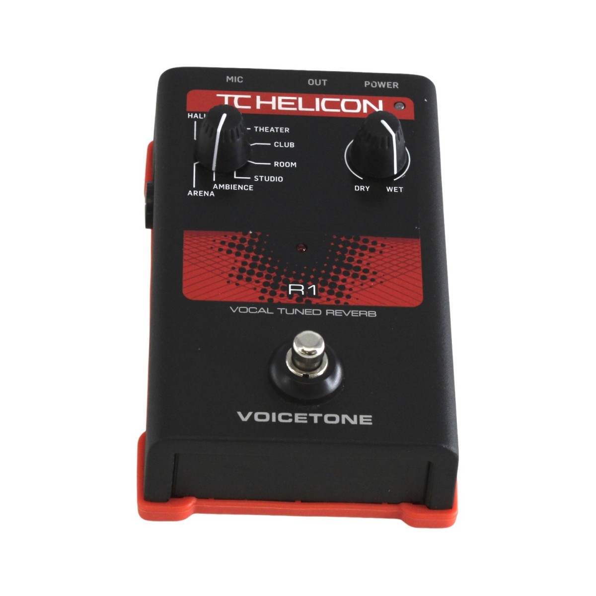 TC Helicon VoiceTone R1 Pedal de Efectos de Reverberación Para Voz ...