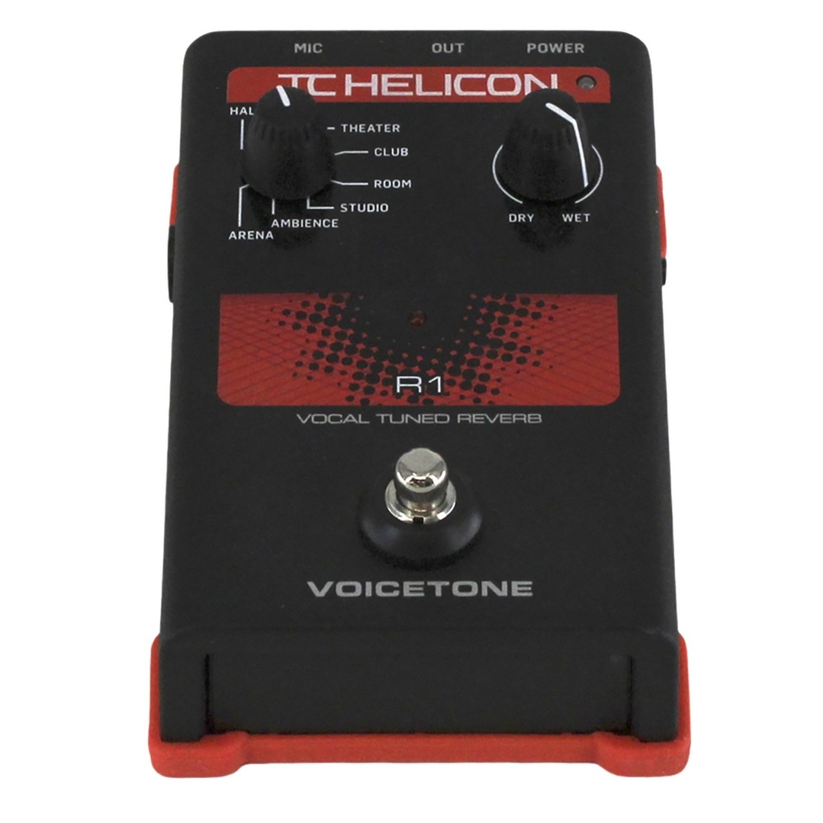 TC Helicon VoiceTone R1 Pedal de Efectos de Reverberación Para Voz ...