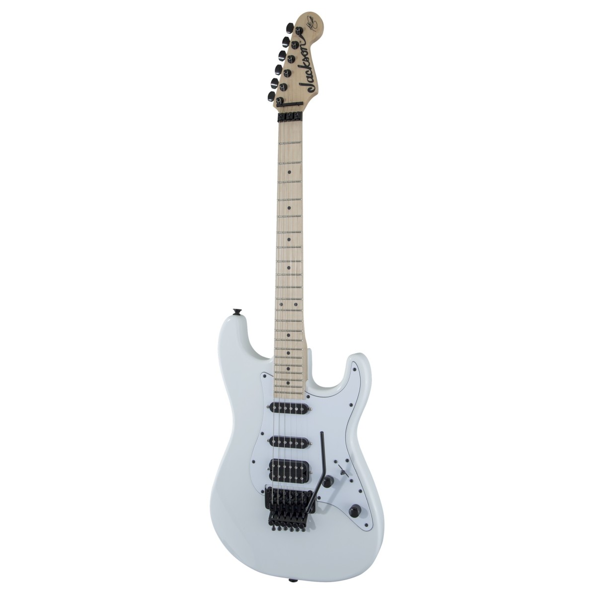 Jackson X Series Signature Adrian Smith SDXM Snow White w/ White PG at ...