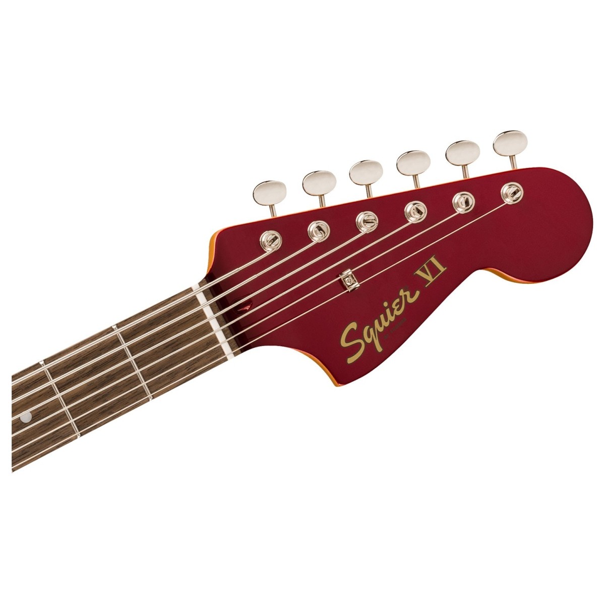 Squier FSR Classic Vibe Bass VI LRL, Matching Headstock, Candy Apple ...