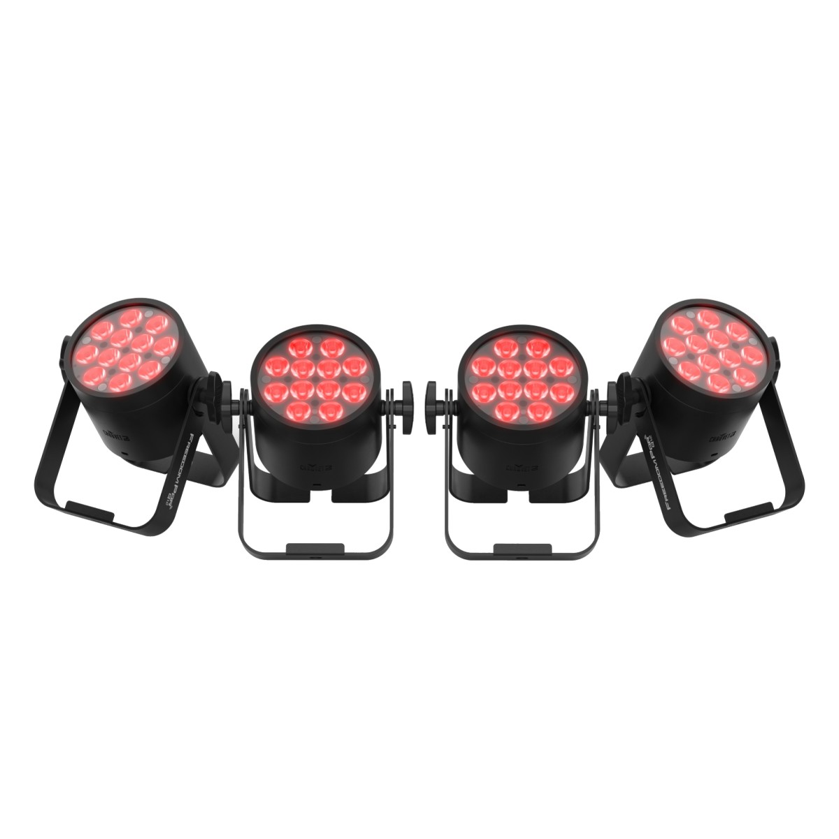 Chauvet DJ Freedom Par Q12 X4 Wireless Battery LED Uplight Kit (4 Pack ...