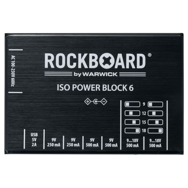 RockBoard ISO Power Block V6 IEC | Gear4music