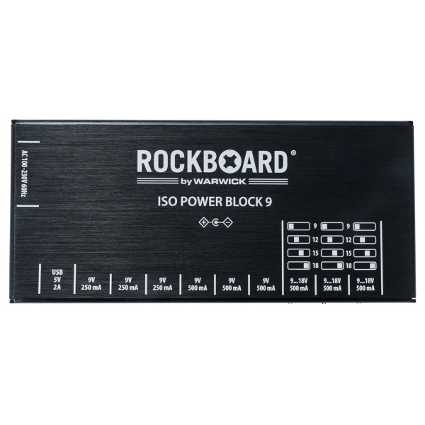 RockBoard ISO Power Block V9 IEC | Gear4music