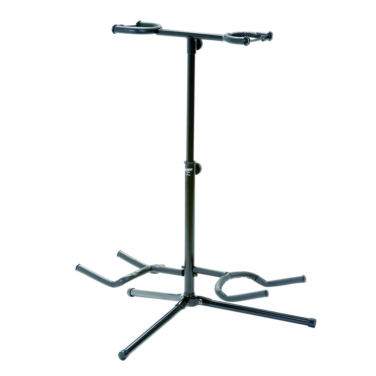 DISC Ashton GS52B Double Guitar Stand, Black | Gear4music