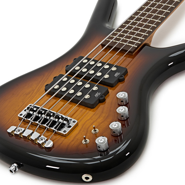 Warwick GPS Corvette $$ 5 String Bass, Vintage Sunburst at Gear4music