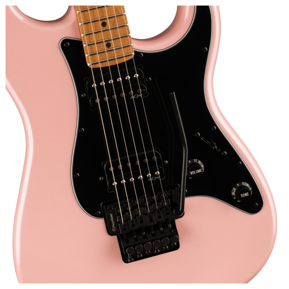 Squier Contemporary Stratocaster HH FR RMN, Shell Pink Pearl at Gear4music