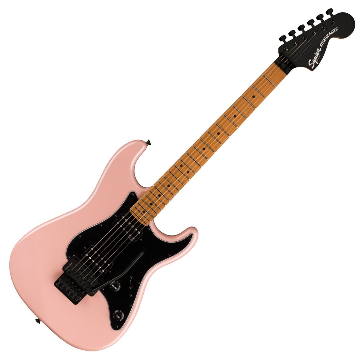 Squier Contemporary Stratocaster HH FR RMN, Shell Pink Pearl at Gear4music
