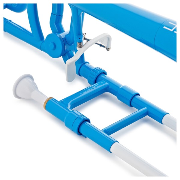 playLITE Hybrid Trombone by Gear4music, Blue at Gear4music