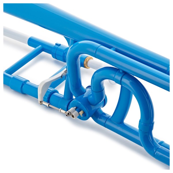playLITE Hybrid Trombone by Gear4music, Blue at Gear4music