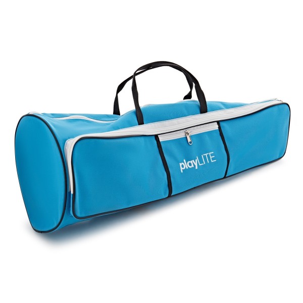 playLITE Hybrid Trombone by Gear4music, Blue at Gear4music