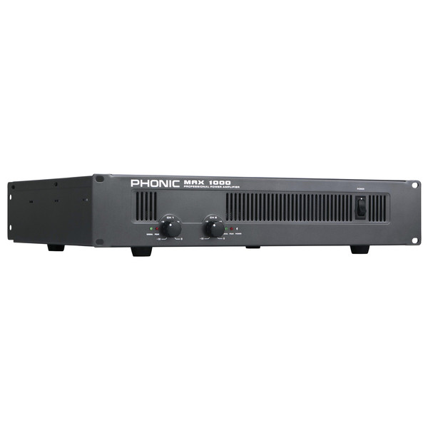 Phonic MAX 1000 Powered Amplifier at Gear4music