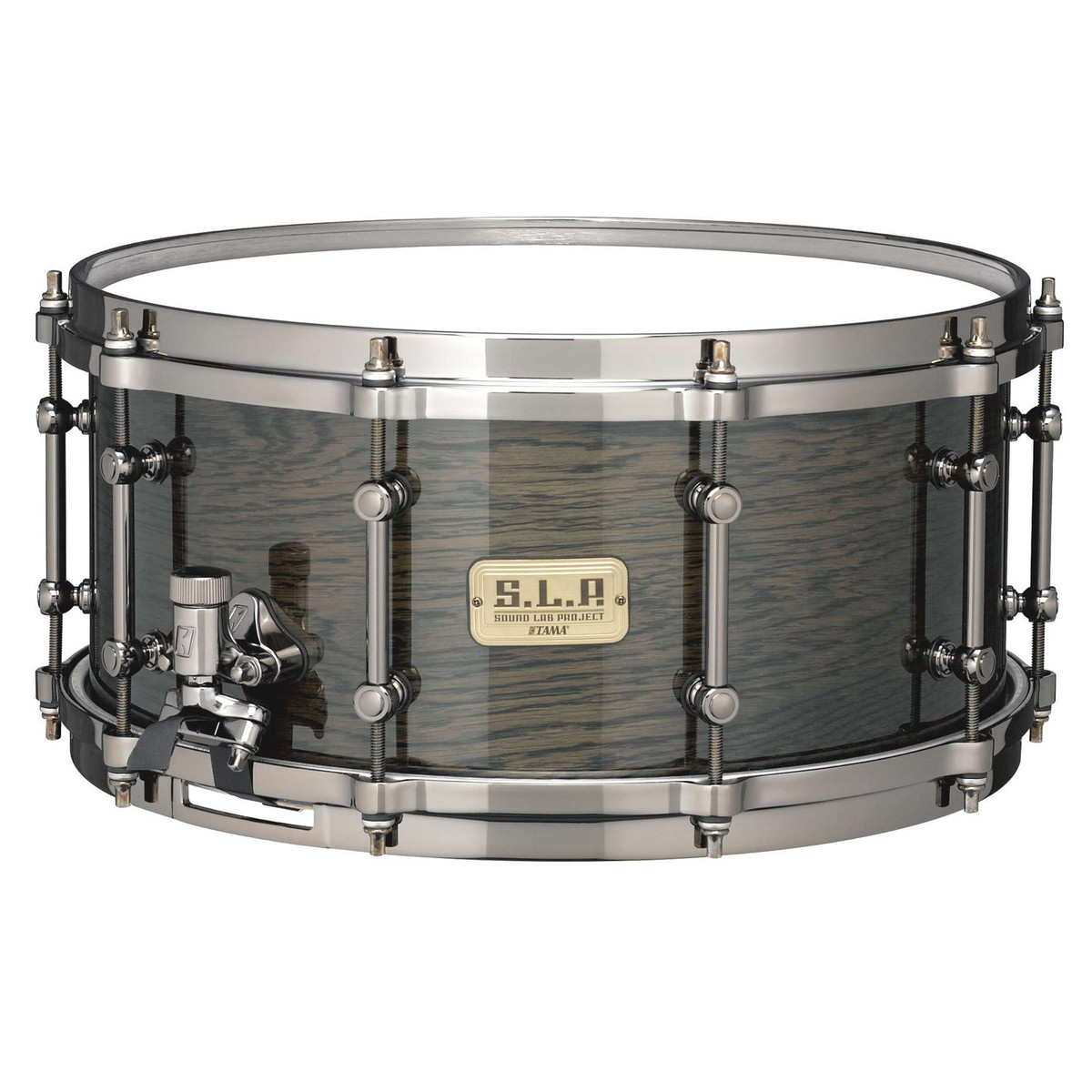 DISC Tama SLP 14'' x 6.5'' LTD ED Oak Snare Drum, Black Oak at Gear4music