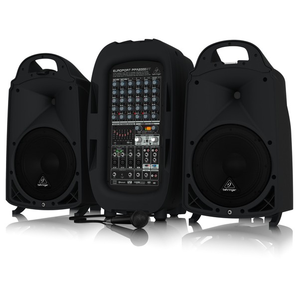 Behringer PPA2000BT 8 Channel Portable PA System at Gear4music